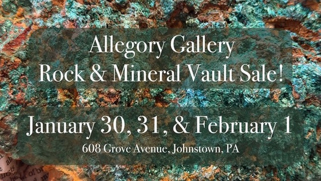 Rock & Mineral Vault Sale! – Allegory Gallery