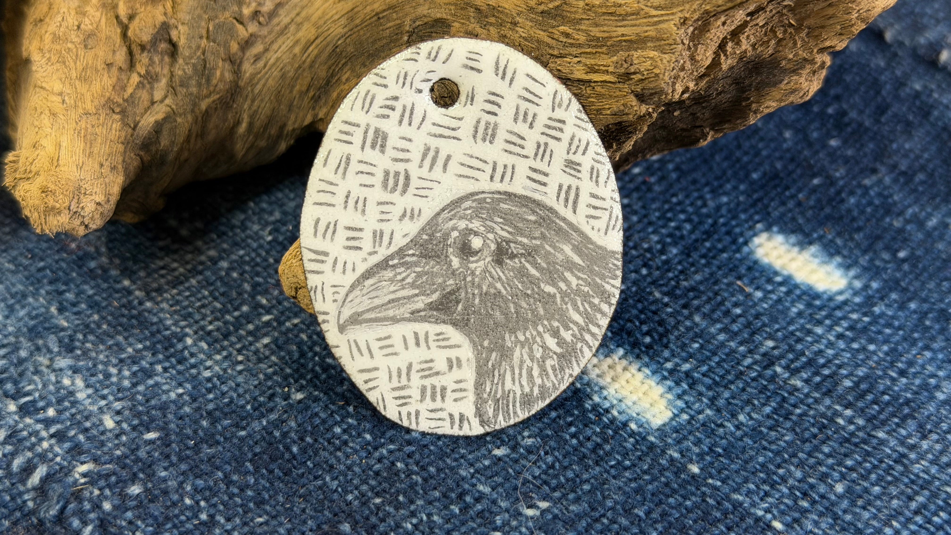 Enamel Pendant by Andrew Thornton – Allegory Gallery